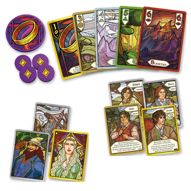 Der Herr der Ringe - Die Gefährten - Gesellschaftsspiel